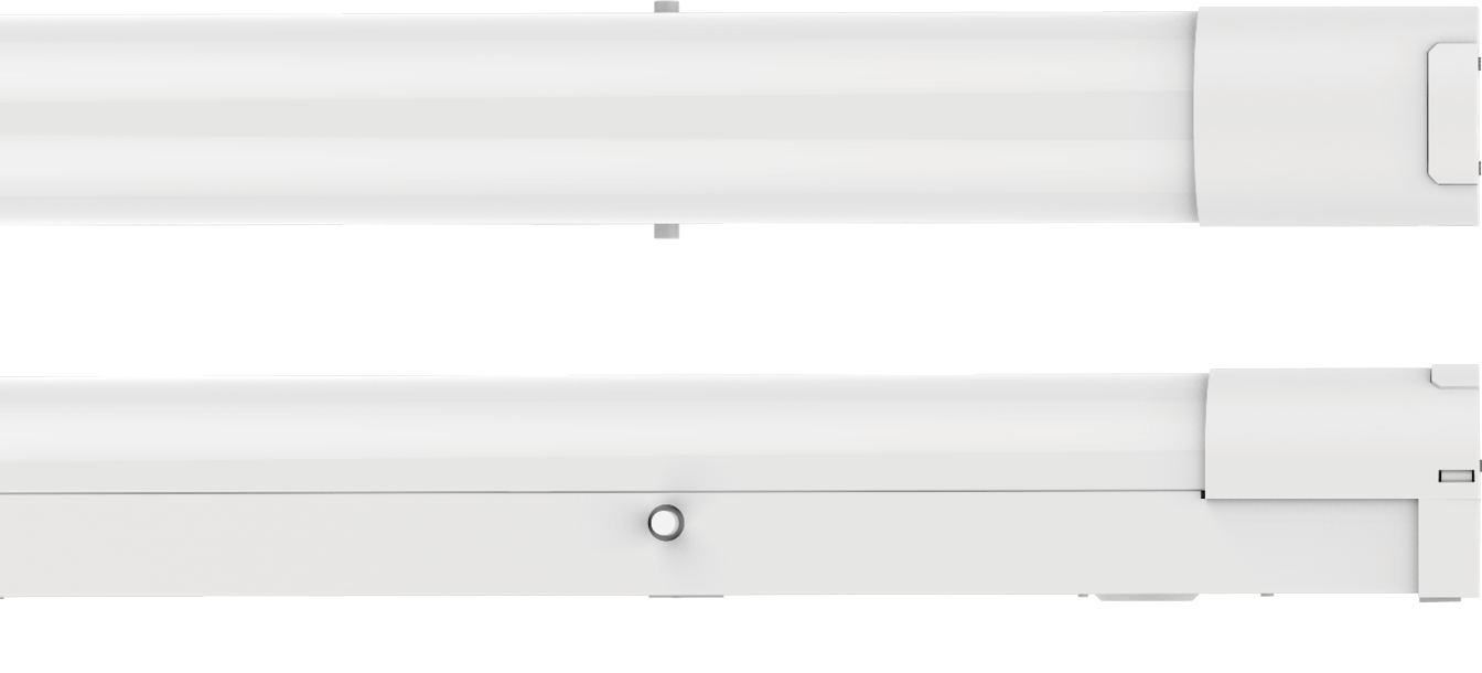 Arno Retro LED batten with base 45W/60W 6ft CCT/W switch - Kosnic