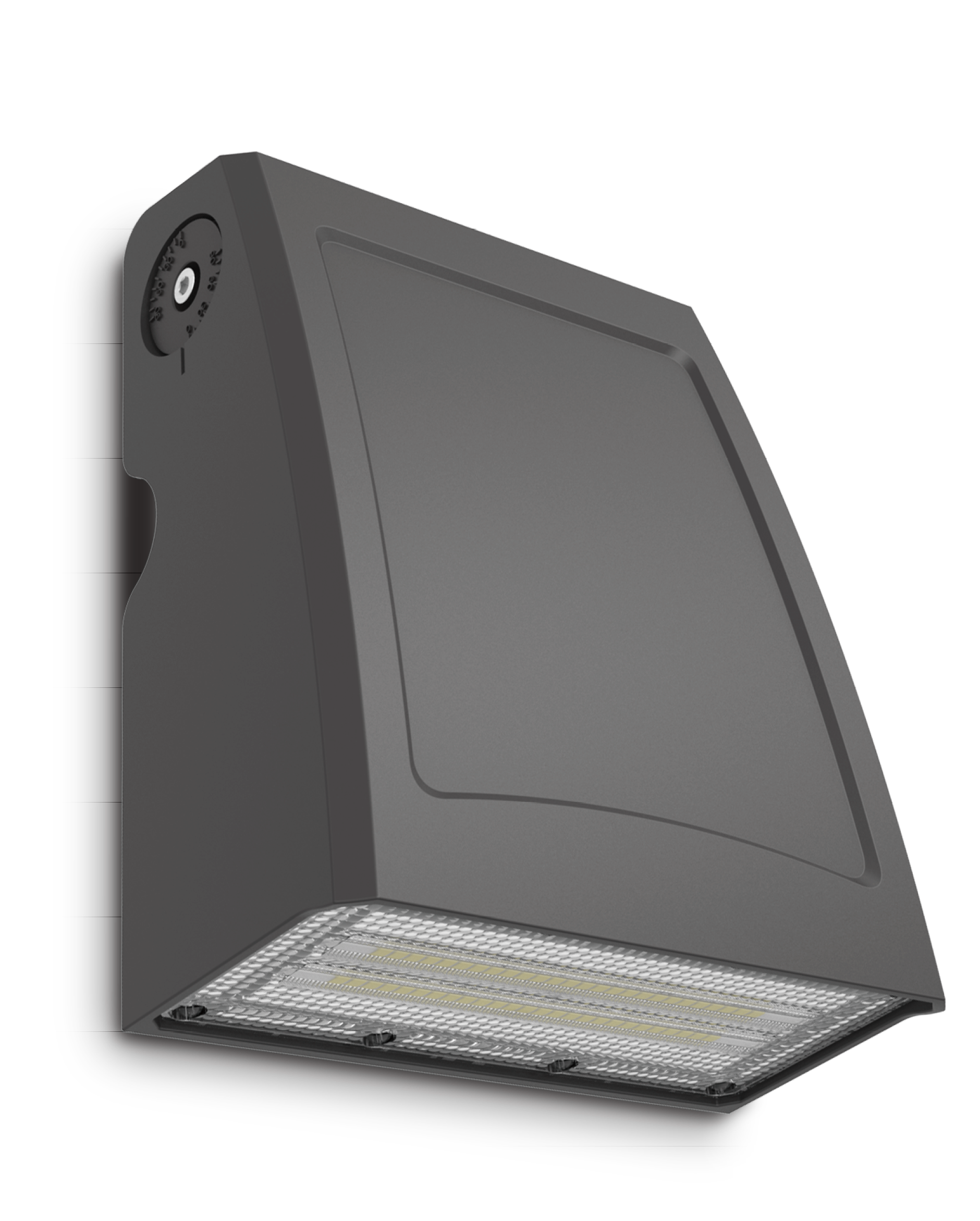 Kabru, LED IP65 wall pack, 45W CCT switchable, dusk to dawn - Kosnic