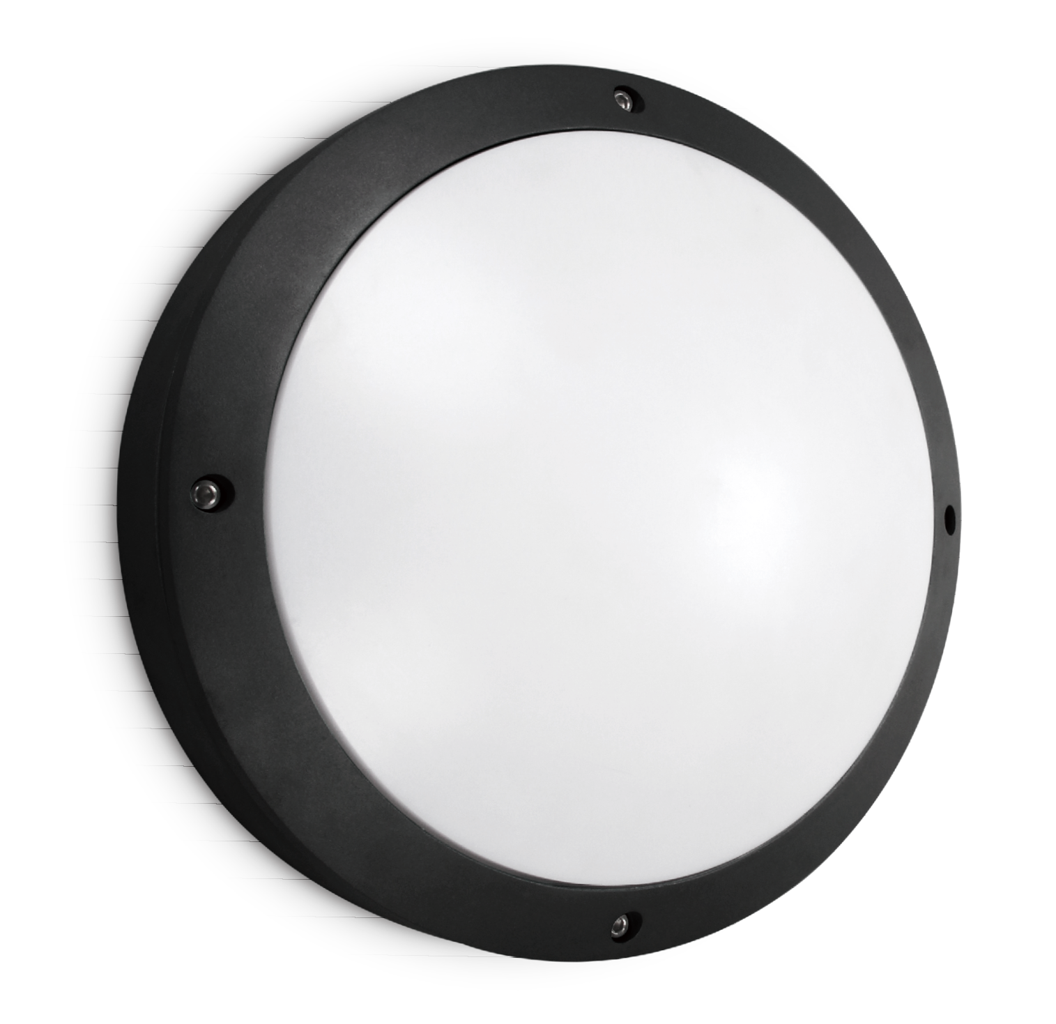 Etna, diecast aluminium LED bulkhead, Black - Kosnic