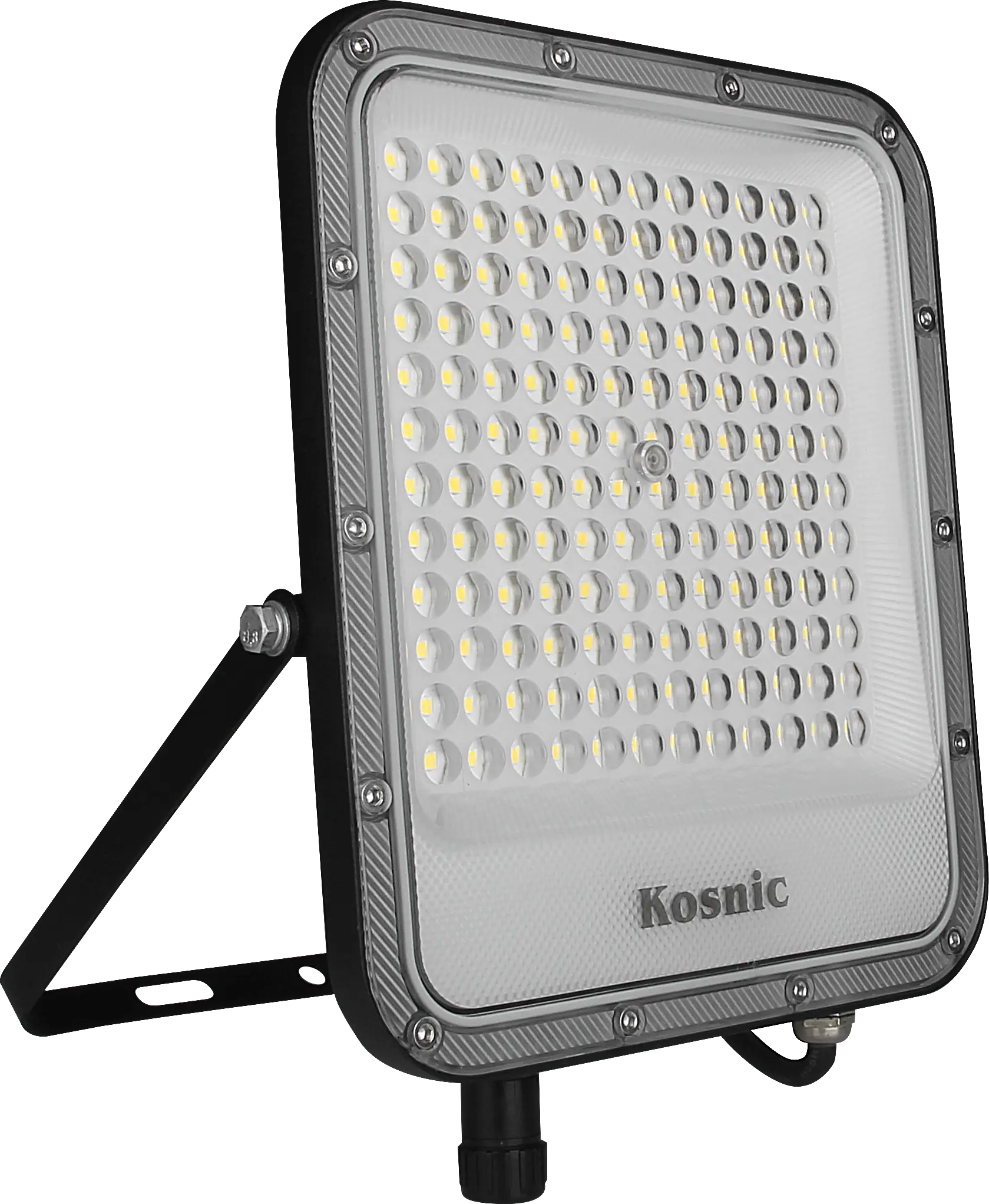 Della Go Flood Light IP65 100W 6500K Black - Kosnic