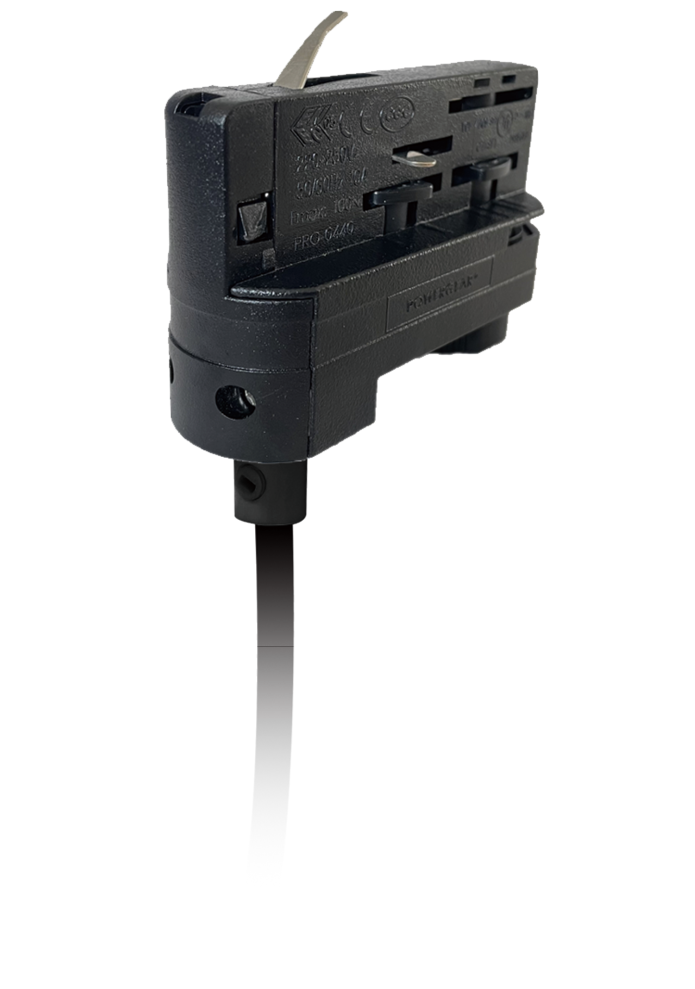 4-Wire 3-Ciruit track pendant adapter - Kosnic